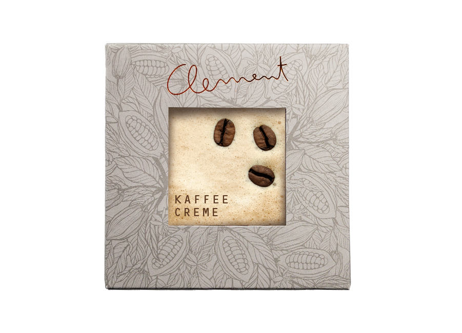 Carré 55g – Kaffee Creme – Clement Chococult